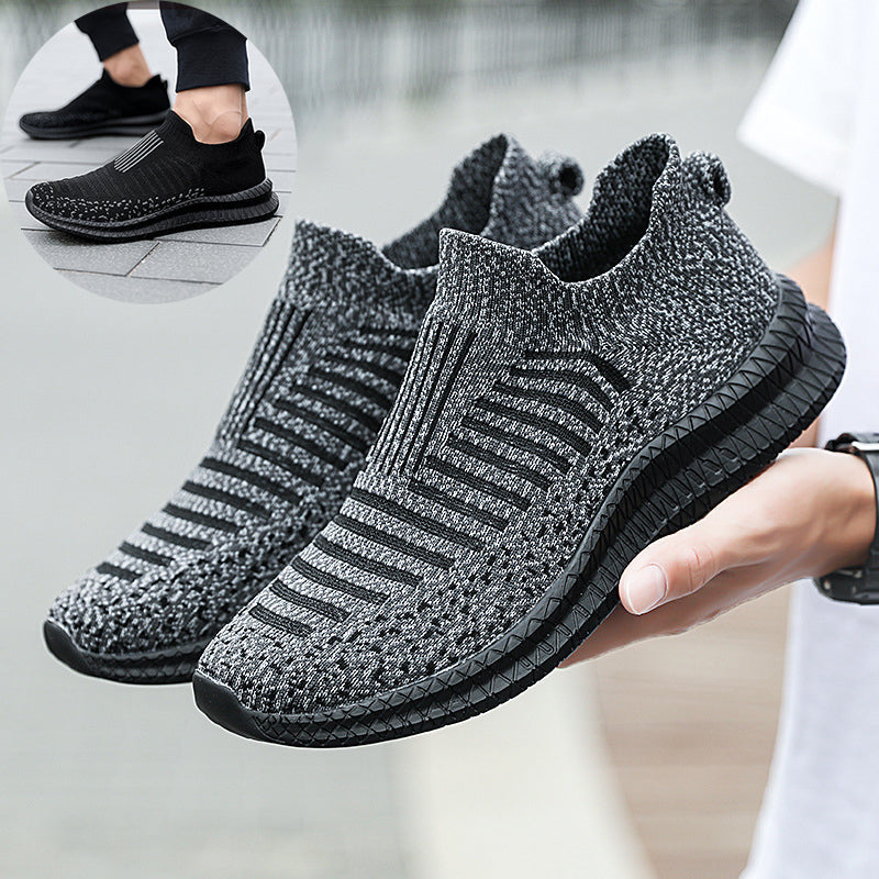 Mesh Sneakers For Men Non-slip Walking Running Shoes – Bloomjay
